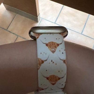 Highland Cow Watch Band for Apple Samsung 4western Boho Iwatch Band ...