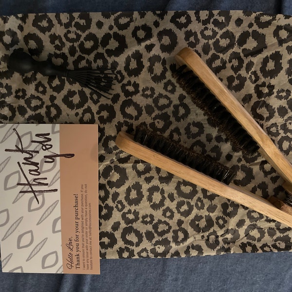 Original Double Sided Loc Brush for Dreadlocks, Natural Bristle Brush ...