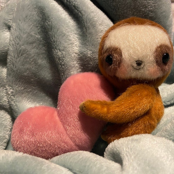 Sloth Sewing KIT, Sloth Pattern, Stuffed Toy Sloth, Softie Sloth ...