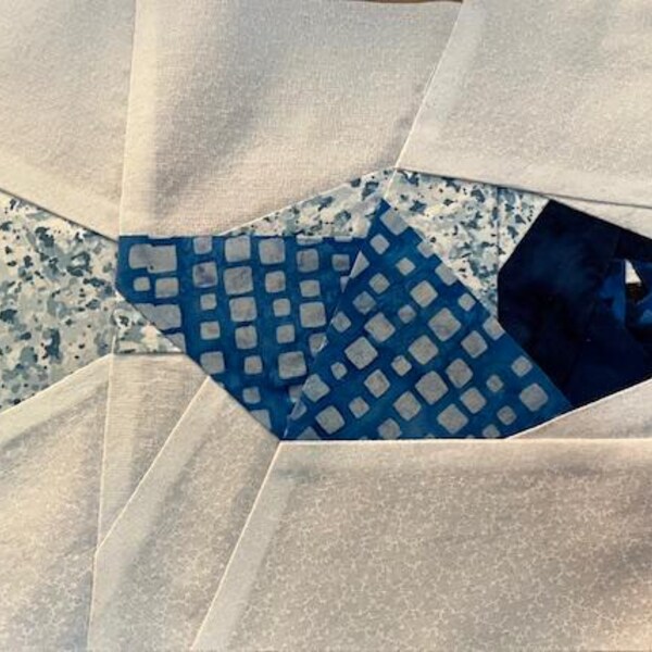 Goldfish Fpp--paper Piecing Quilt Block Pattern - Etsy