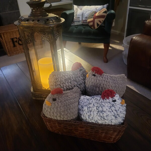Pick Any FOUR Crochet Chickens! - Etsy