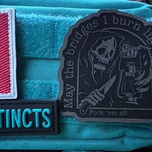 Memento Mori Morale Patch ,grim Reaper With Nods Patch, Goon Patch ...