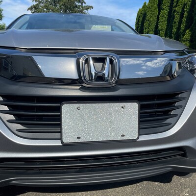 Blank Silver Sparkle Acrylic License Plates 12 X 6 - Etsy