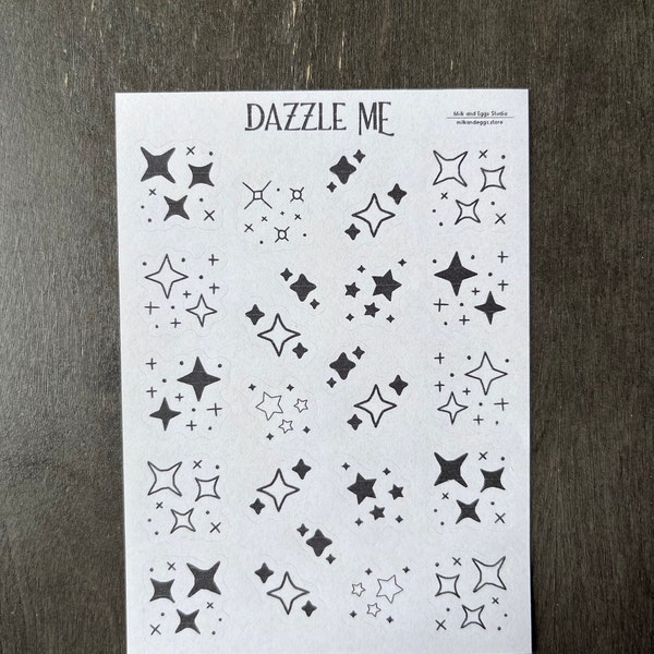 Witchy Mail Sticker Sheet, Goth Letter Stickers, Witchcraft Bullet ...
