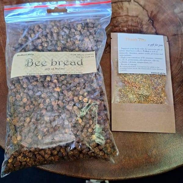 Bee Bread, Ambrosia, Perga, Superfood 500g/17,6 Oz - Etsy