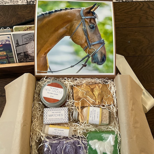 Equestrian Spa Gift Set for Horse Lover, Birthday Present, Tween, Girl ...