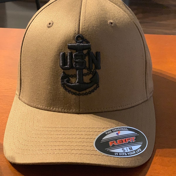 US Navy Chief (khaki Color Hat) - Etsy