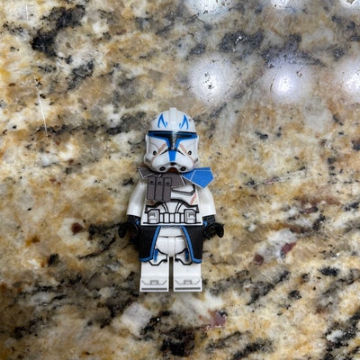 P2 Clone Commander Custom Decaled LEGO Minifigures type 2 Rex, Wolffe ...