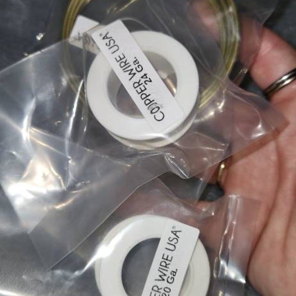 14ga 5ft. Solid Brass Twisted Fancy Wire Made in USA ( RAW Solid BRASS ...