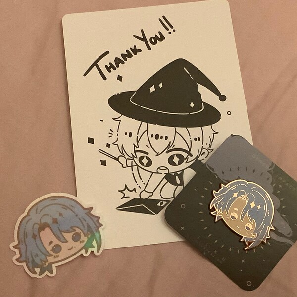 FULL SET - Genshin Archon Rose Gold Ticket Emaille Pins (5 Pins) - Etsy.de