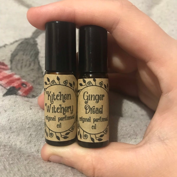 Ginger Dread Original Perfumed Oil - Unisex Spooky Gingerbread Bakery ...