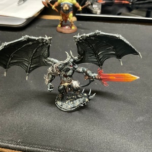 Chaos Daemon Miniature Lord of the Print Infernal Demon | Etsy