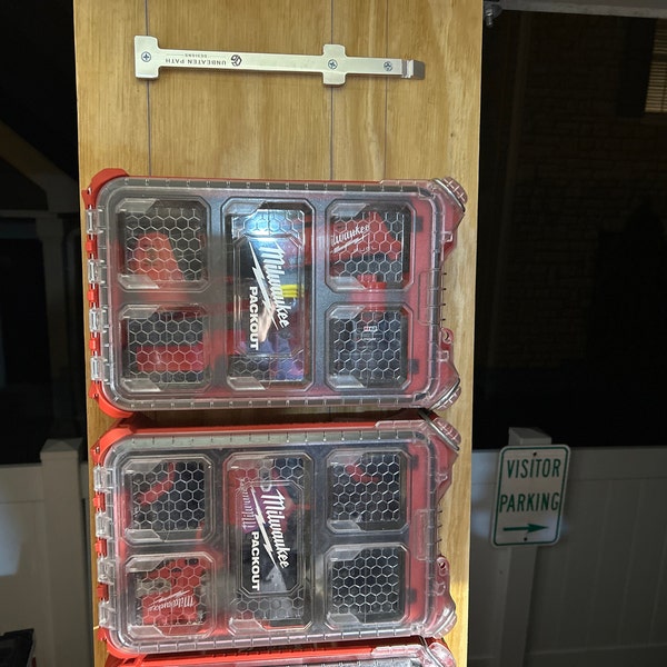 Milwaukee Packout Locking Wall Mount by Unbeaten Path Designs - Compact ...
