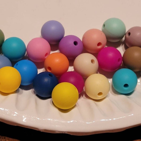 20mm Beads, Randomly Assorted Mixed Set, Bubblegum Beads, Chunky ...