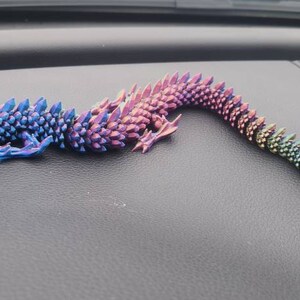 Articulated Spike Dragon Fidget Desk Figure - Etsy