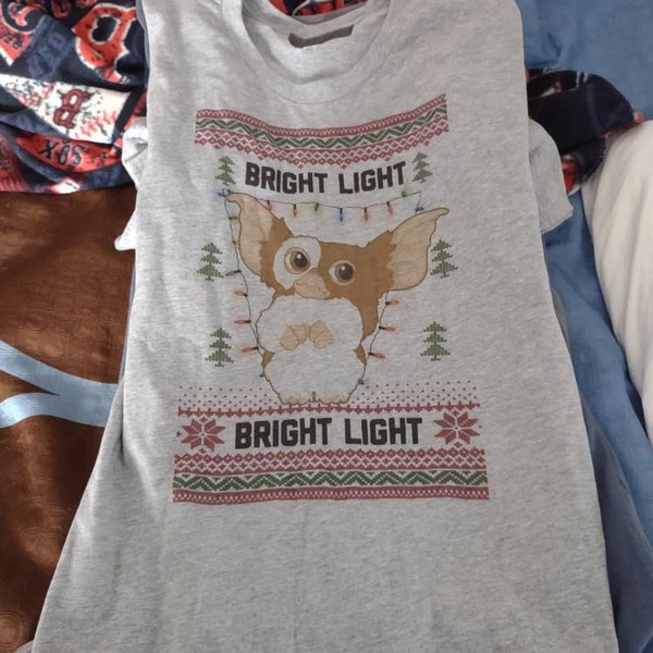 Gizmo Ugly Christmas T-shirt | Funny Holiday Party Tee - Etsy