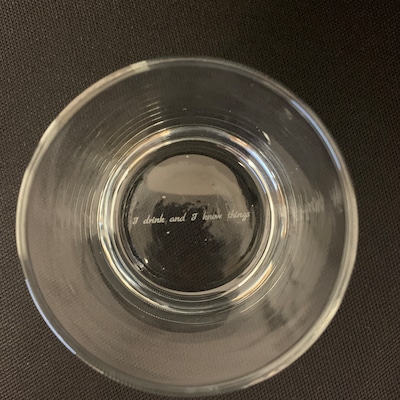 Custom Glass With Handwriting Engraved Personalized Handwriting Gift ...