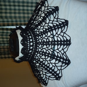 CROCHET PATTERN Goth Victorian High Neck Collar Necklace - Etsy