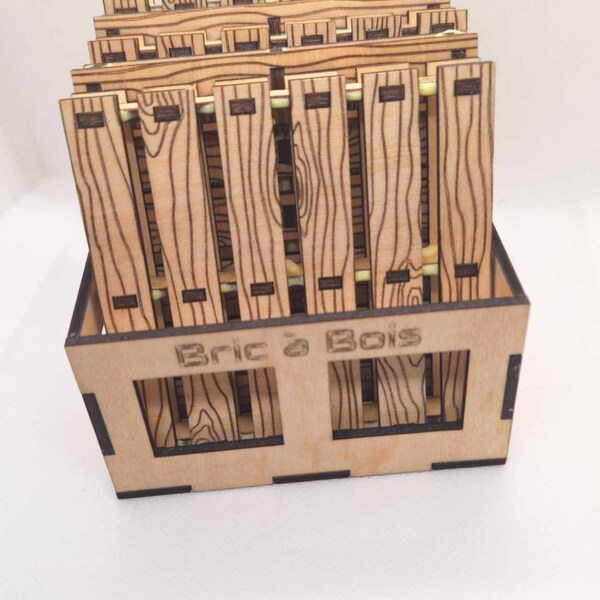 Boxed Pallet Coaster Svg Files, Vector Files for Wood Laser Cutting - Etsy