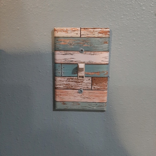 Beach House Themed Light Switch Cover, Outlet Cover - You Choose Style ...