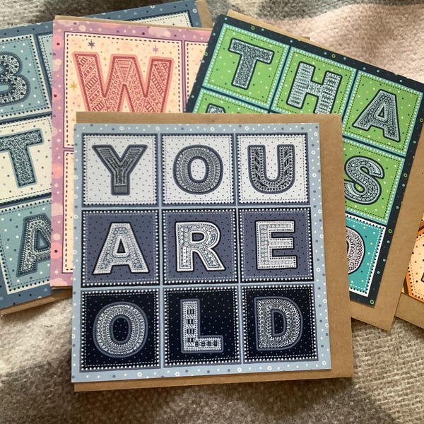 Botanical Leaves Dad Card / Father's Day Card for Nature Lover / Green ...