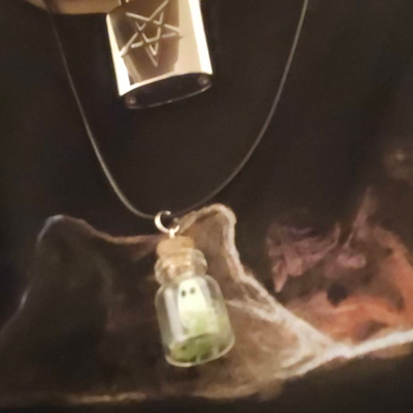 Spirit Jars With Glow in the Dark Spirit Ghost Choose Your Spirit Shown ...