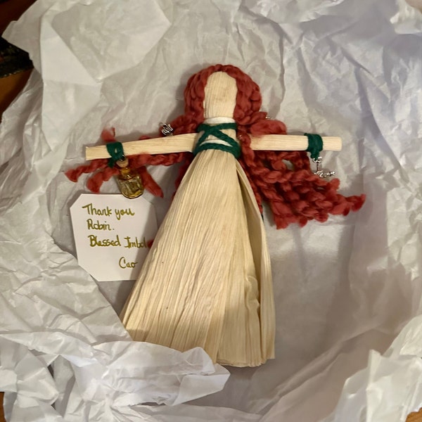 Samhain Goddess of the Ancestors. Thin Veil Yarn Doll Goddess. Ancestor ...