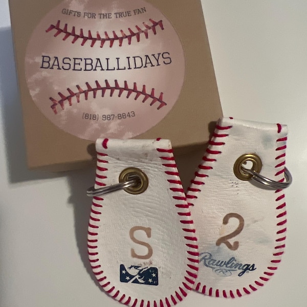 Personalized Hand Made Baseball Key Chain - Etsy