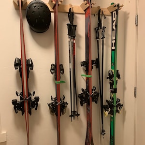 The APRES Vertical Ski Storage Rack - Etsy