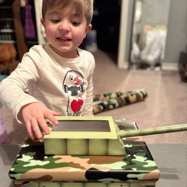 Tank Valentine Box Kit | DIY Printable Box Decor Kit for Valentine's ...