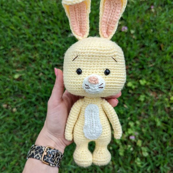 PDF Pattern-crochet Amigurumi | Rabbit Pattern Digital Download in ...