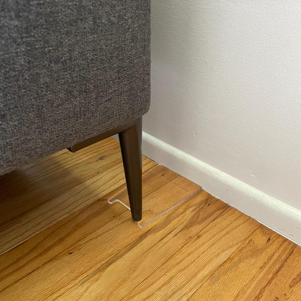 Couch Stoppers / Couch Wall Spacers (pair) - Etsy