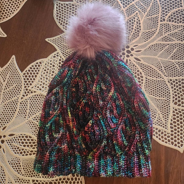 CROCHET PATTERN- GIANNA Knit-look Slouchy Cropped Beanie,hat ...