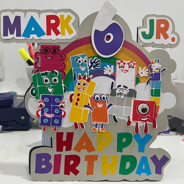 Numbers Svg Bundle for Cricut, Blocks Svg Files for Cricut, PNG, DFX ...