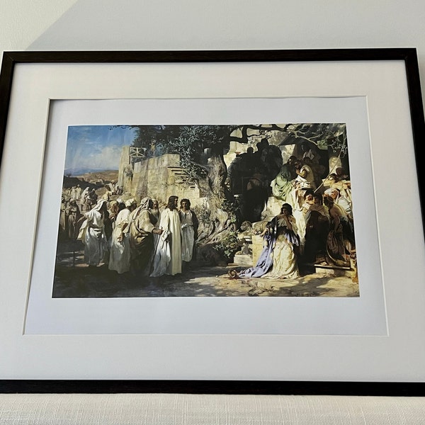 Christ Calls Mary Magdalene – "christ and Sinner" – Henryk Siemiradzki ...