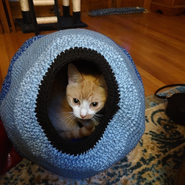 Cat Pod Crochet Pattern © - Etsy