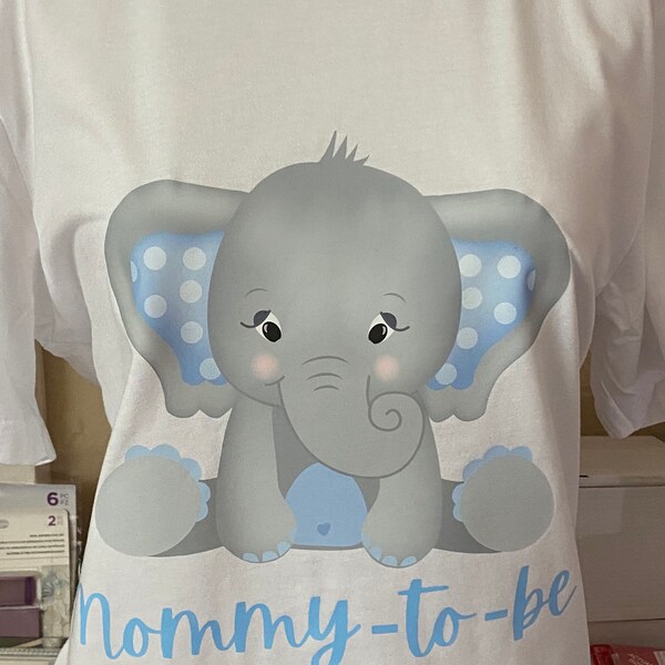 Gray Elephant Clipart, Baby Blue and Grey Peanut Clip Art, Png File ...