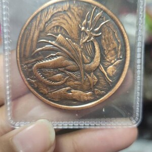 American Eagle Challenge Coin Strength Freedom Pride Antique Patina EDC ...