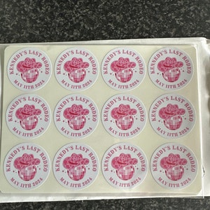 Personalised England Football Shirt Stickers, Birthday Party Thank You ...