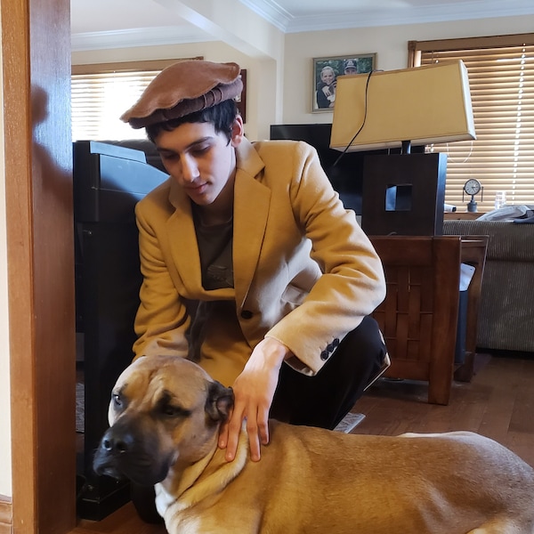 Handmade Original 100% Wool Pakol With Feather,pakul Hat Chitrali Topi ...