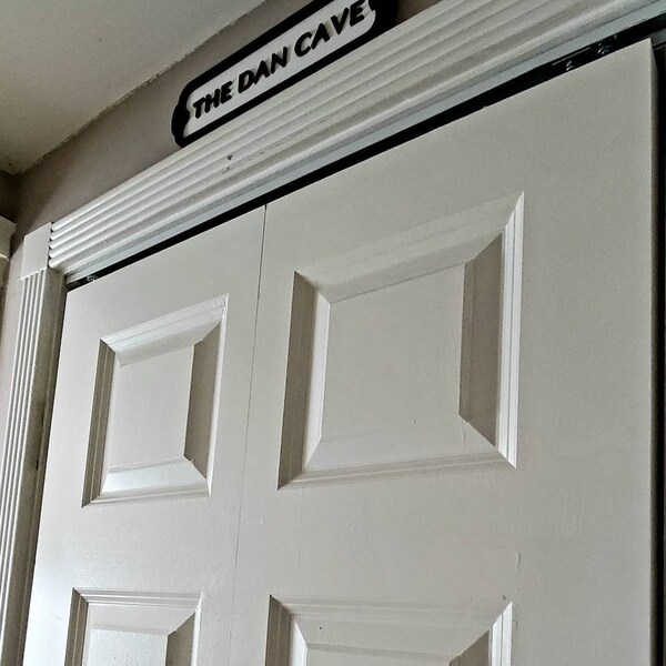 12 Inch Wide Custom Door Sign. Enter Any Text. British Railway Style ...