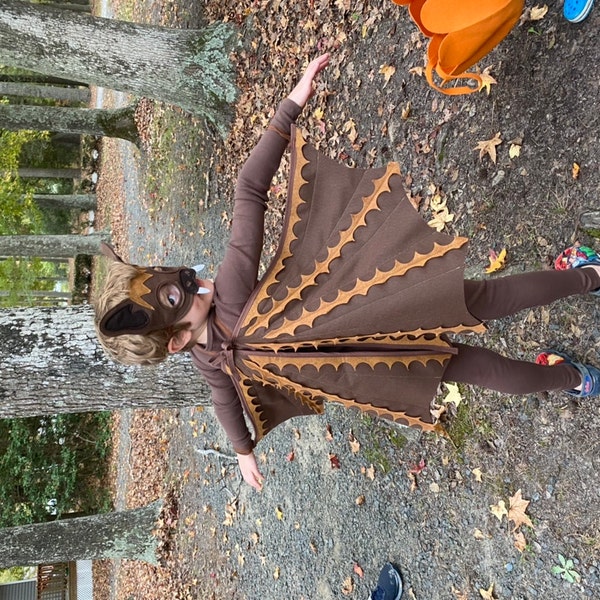 Bat Costume Set / Bat Mask and Fun Flappable Wings / Fly Like a Bat ...