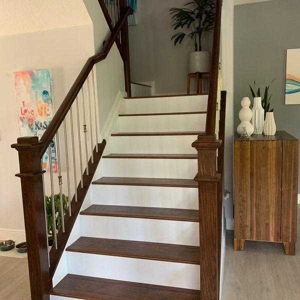 Solid White Stair Riser, Window Sill, Tile Stickers 7 Inch X 36 Inch ...