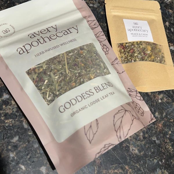 Goddess Blend Herbal Tea - Etsy