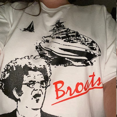 Dr Brule BROATS Funny Quote Fan Art Mens Red T Tee Shirt Eric Birthday ...