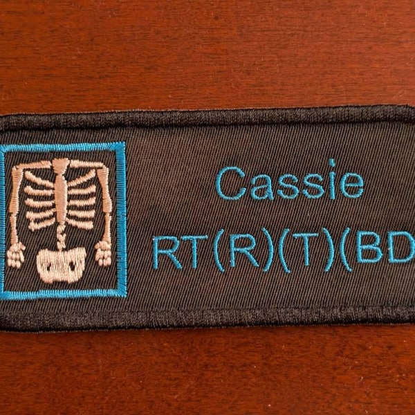 Nurse Patch With Heartbeat, Black or White Patch, Great Patch for ...