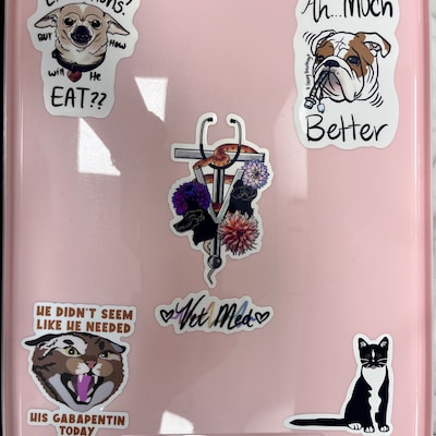 IV Catheter Sticker, Waterproof Sticker, Laminated Sticker, Vet Med ...