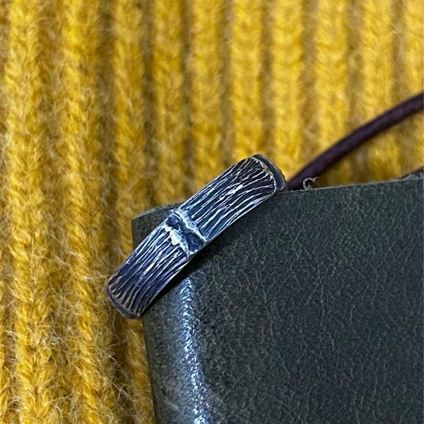 Bands Outdoors Rings Silver Twig Bands Tree Rings Bark Bands Branch ...