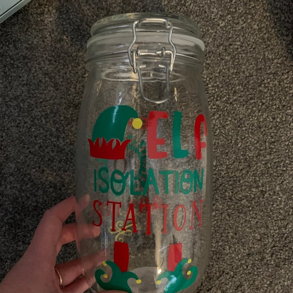 Elf SVG, Elf Isolation Station SVG, Elf Quarantine SVG, Christmas Elf ...