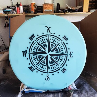 Compass Rose Stencil Reusable Compass Rose Stencils, Large Compass Rose ...